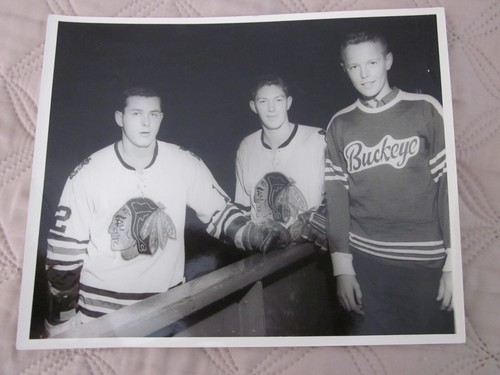1962-63 St Catharines Black Hawks OHA John Brenneman-Fred Stanfield ...