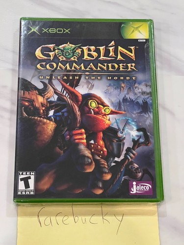 Goblin Commander (Xbox) NEW SEALED BLACK LABEL Y-FOLD W/UPC, NEAR-MINT ...