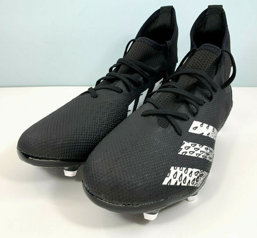 Adidas Predator Freak .3 FG Men's Black White Soccer Football Cleats ...