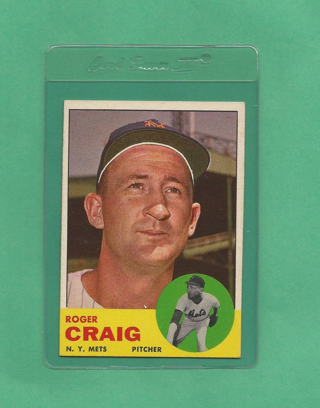 1963 Topps New York Mets Roger Craig # 197 NM-MT Tough Card !!! | eBay