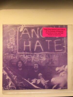 ANGRY HATE 7" VINYL SLOTH SPLIT SETH PUTNAM ANAL CUNT ADOLF SATAN ...