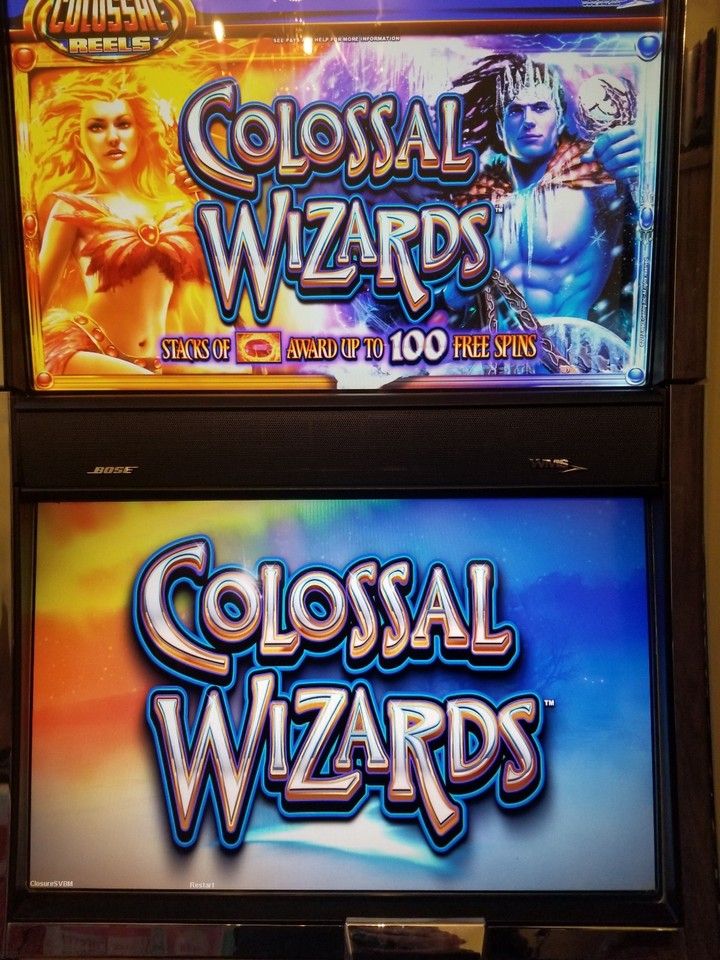 WMS COLOSSAL WIZARDS BB1.5 BB2 DONGLE SLOT GAME SOFTWARE ONLY WILLIAMS ...