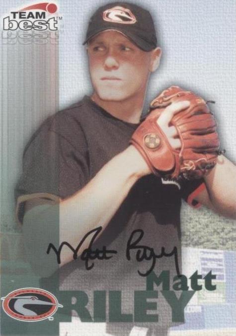 1999 Team Best - Autographs Matt Riley (AU, RC) for sale online | eBay