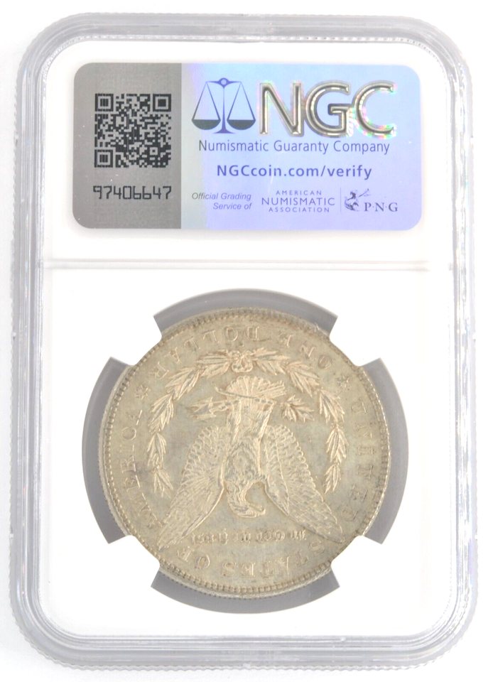 United States 1878-S Morgan $1 90% Silver Dollar NGC Graded MS62 San ...