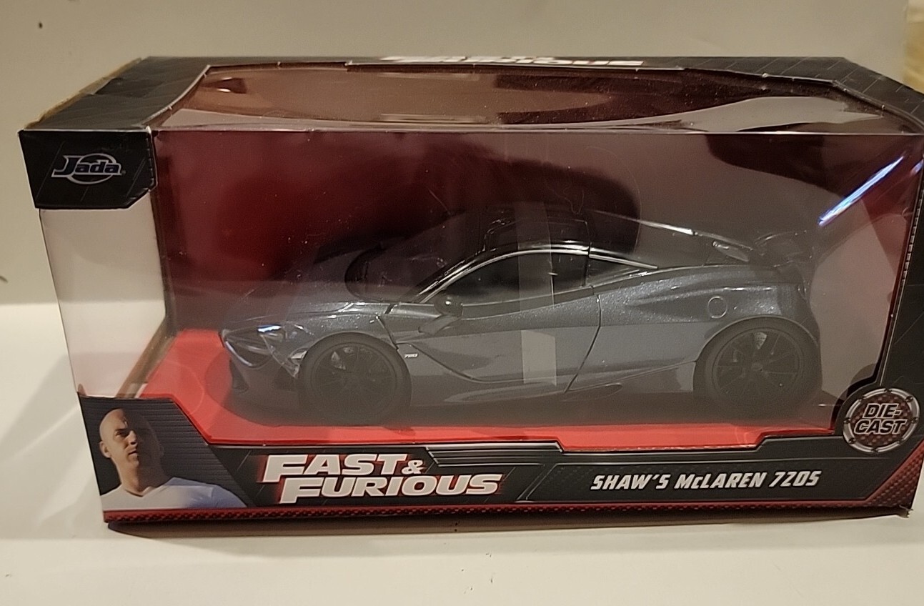 Fast & Furious Gray Shaw's McLaren 720S 1:24 Scale Jada Toys 2021 | eBay