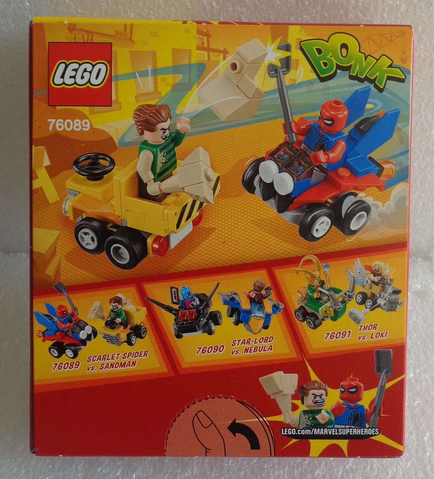 LEGO Marvel Super Heroes: Mighty Micros: Scarlet Spider vs. Sandman ...
