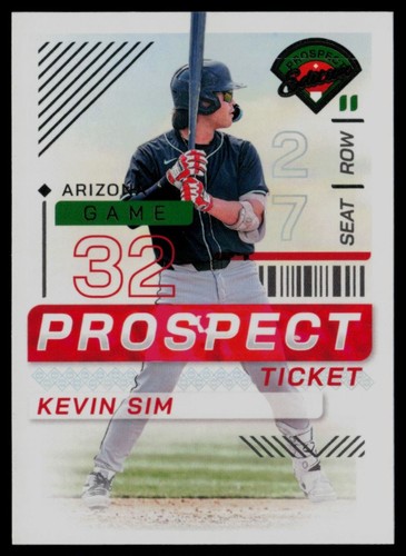 KEVIN SIM 2024 Panini Prospect Edition #147 Arizona Diamondbacks | eBay