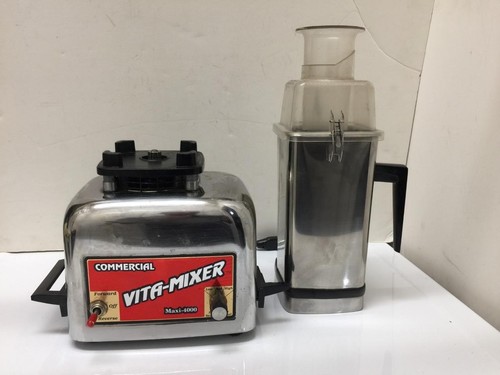 Vita-Mix Maxi-4000 Stainless Steel Commercial Blender Processor Juicer ...