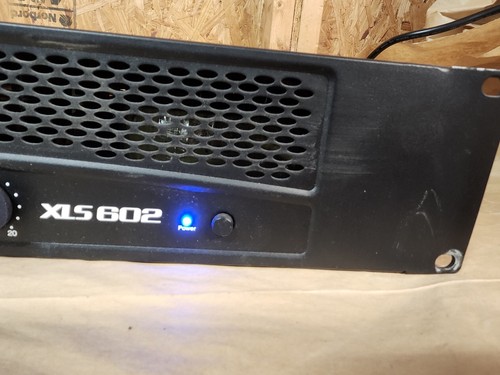 Used Crown XLS 602 Power Amplifier Powers up Rack Mount Parts units | eBay