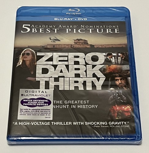 ZERO DARK THIRTY (2012) Blu-ray & DVD 2 Disc Set - NEW & FACTORY SEALED ...