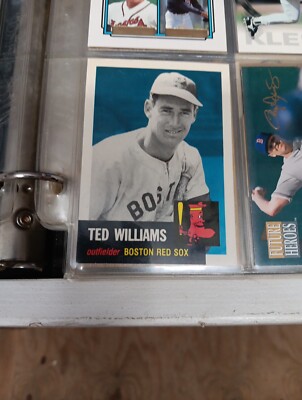 1991 Topps Archives Ted Williams #319 1953 Reprint Card. | eBay