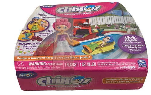 PIXOS Chixos Design A Backyard Toy Game Spray And Make New Unopened ...