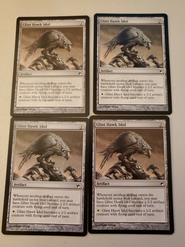 Mtg 4x Glint Hawk Idol Moderate Play | eBay