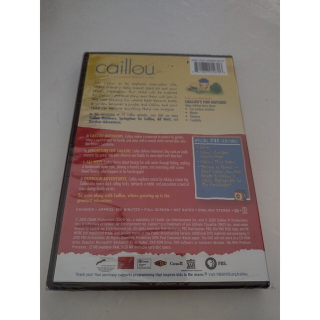 Caillou: Caillou’s Fun Outside! (DVD, 2010) for sale online | eBay