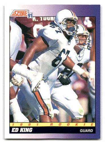 Ed King 1991 Score #572 Cleveland Browns FOOTBALL | eBay
