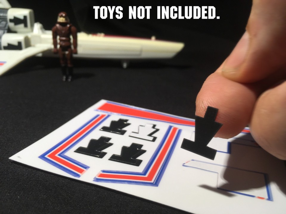 10 CLASSIC w/ COCKPIT DECALS | Colonial Viper 1978 Battlestar Galactica ...
