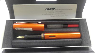 Lamy Al star Copper Orange fountain pen 2015 edition | eBay