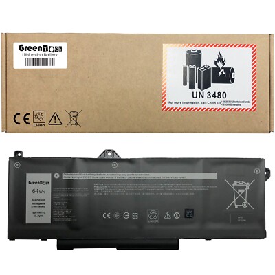 GREENTECH GRT01 BATTERY FOR LATITUDE 5431 5531 PRECISION 3561 3571 64WH ...