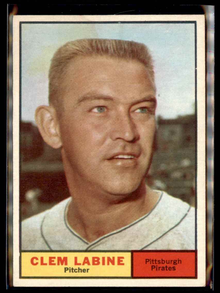1961 Topps Clem Labine Pittsburgh Pirates #22 | eBay