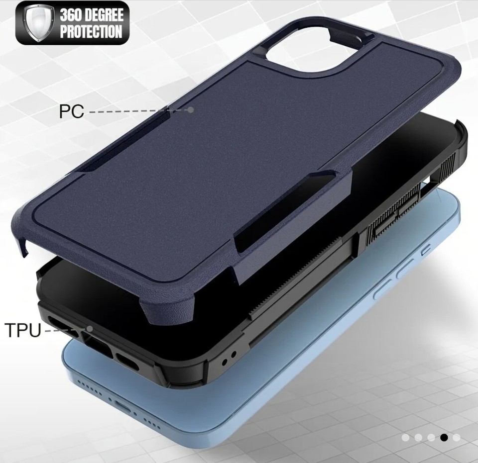 I phone 12 &12 Pro Military Grade Anti-drop Phone Case | eBay