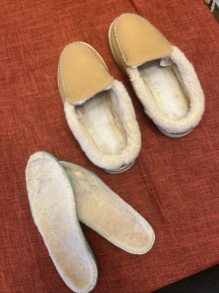 Sanuk Women' Cozy Vibe SM Tan Color Slippers Shoes 1130110 Size 6 | eBay