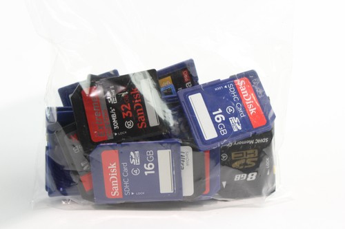 Assorted SD Memory Cards Working Formatted Inc Varied Brands, Sizes Etc ...
