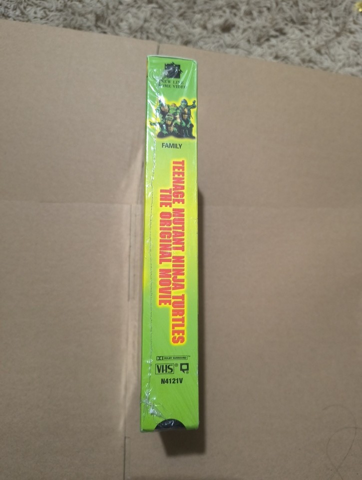 Teenage Mutant Ninja Turtles The Original Movie VHS (BRAND NEW) SEALED ...