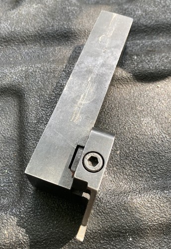 F) Valenite VHDBS-16R Metal Lathe Face Grooving Trepanning Tool Holder ...