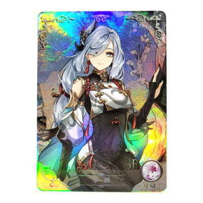 Goddess Story 2M11 Doujin Holo SR Card 09 - Genshin Impact Shenhe | eBay