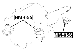 Engine Mount (Hydro) Fits Infiniti 11220-AC000, 11220-AM600, 11220 ...
