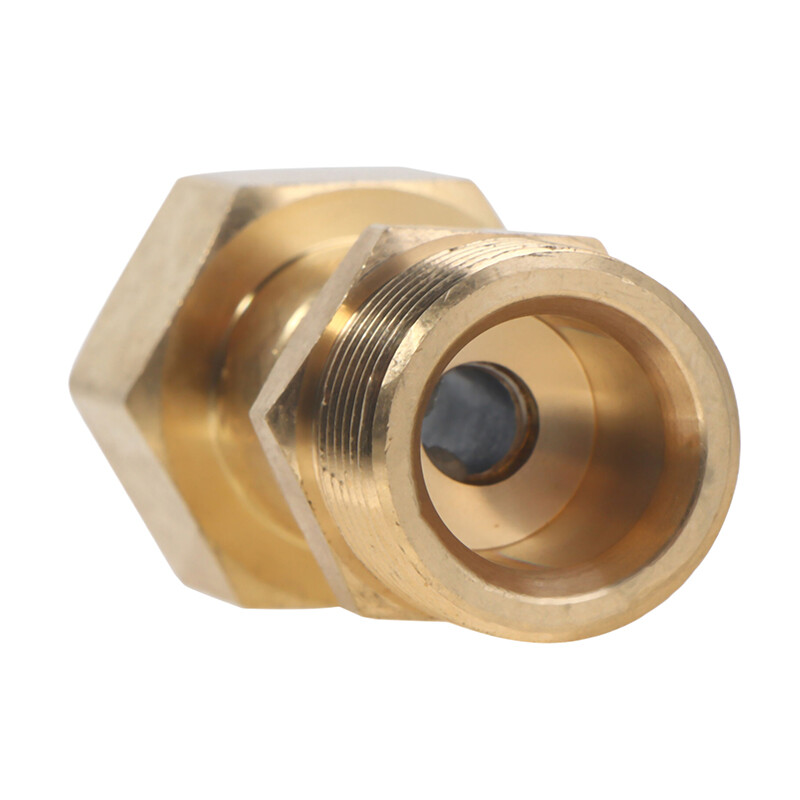 M22 14mm Brass High Pressure Washer Swivel Joint Connector Hose Sprayer ...