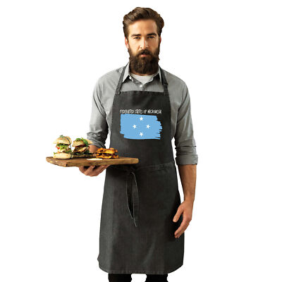 Federated States Of Micronesia Country Flag Nationality - Kitchen Apron ...