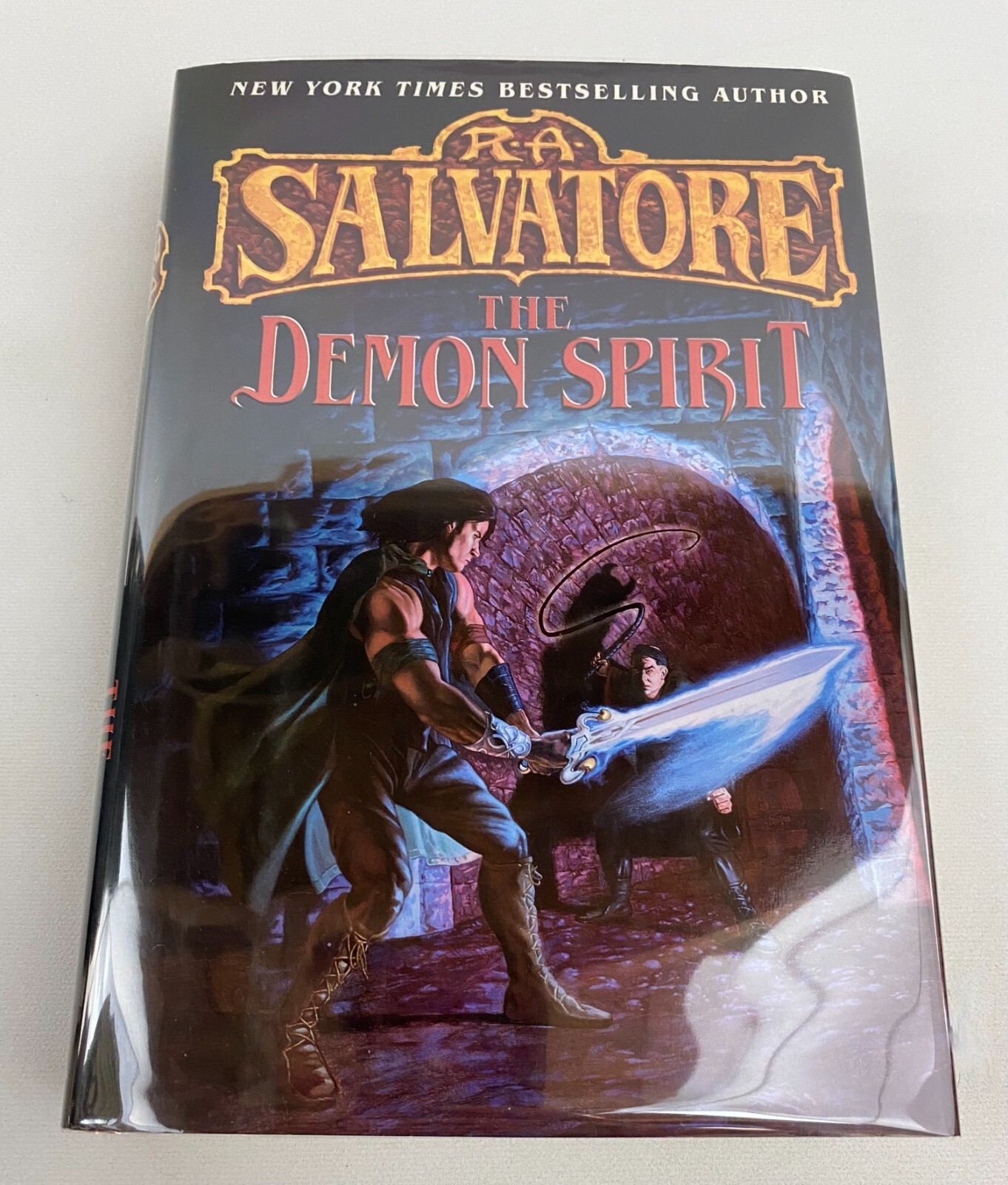 SIGNED R A Salvatore THE DEMON SPIRIT 1998 1st edition 1st p Hardcover ...