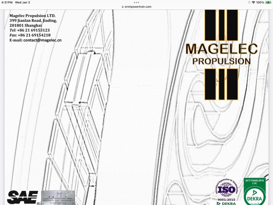 2 MAGELEC PROPULSION M24P4-D-19 AXIAL FLUX MOTORS/GEARBOX OMNI EV TRUCK DRIVE | eBay