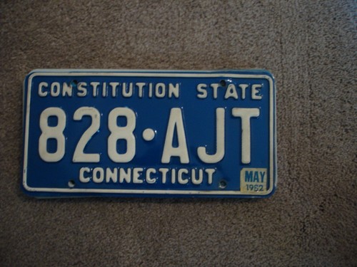 CONNECTICUT DB ^ LICENSE PLATE BUY ALL STATES HERE FREE SHIPPING | eBay