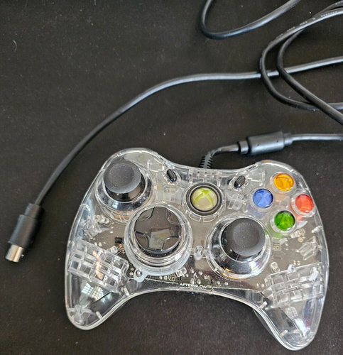 Xbox 360 Afterglow Wired Clear Controller Model PL-3702 | eBay