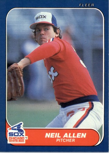 Neil Allen - 1986 Fleer Update - #U-3 - Baseball | eBay