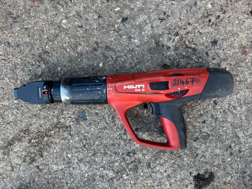 ⭐HILTI DX5 CORDLESS POWER ACTUATED NAIL GUN JUST SERVICED FREE POST ...