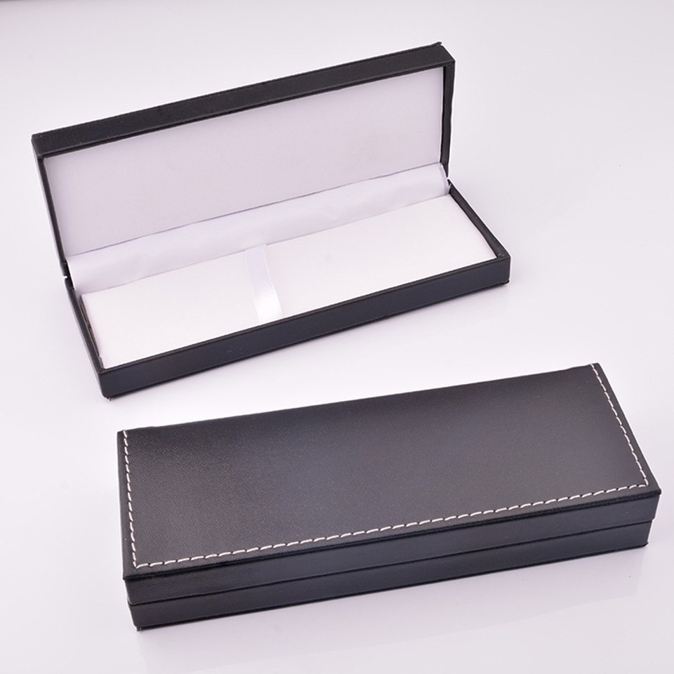 2pcs PU Pen Box Fashionable Portable Gift Boxes Stationery Box | eBay ...