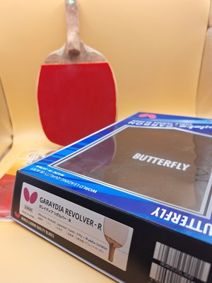 Butterfly Table Tennis GARAYDIA REVOLVER-R Penhold Modified Handle And ...