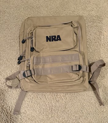 NRA Tactical Backpack, 5 Compartments Hunting Camping Hiking, Khaki Tan ...