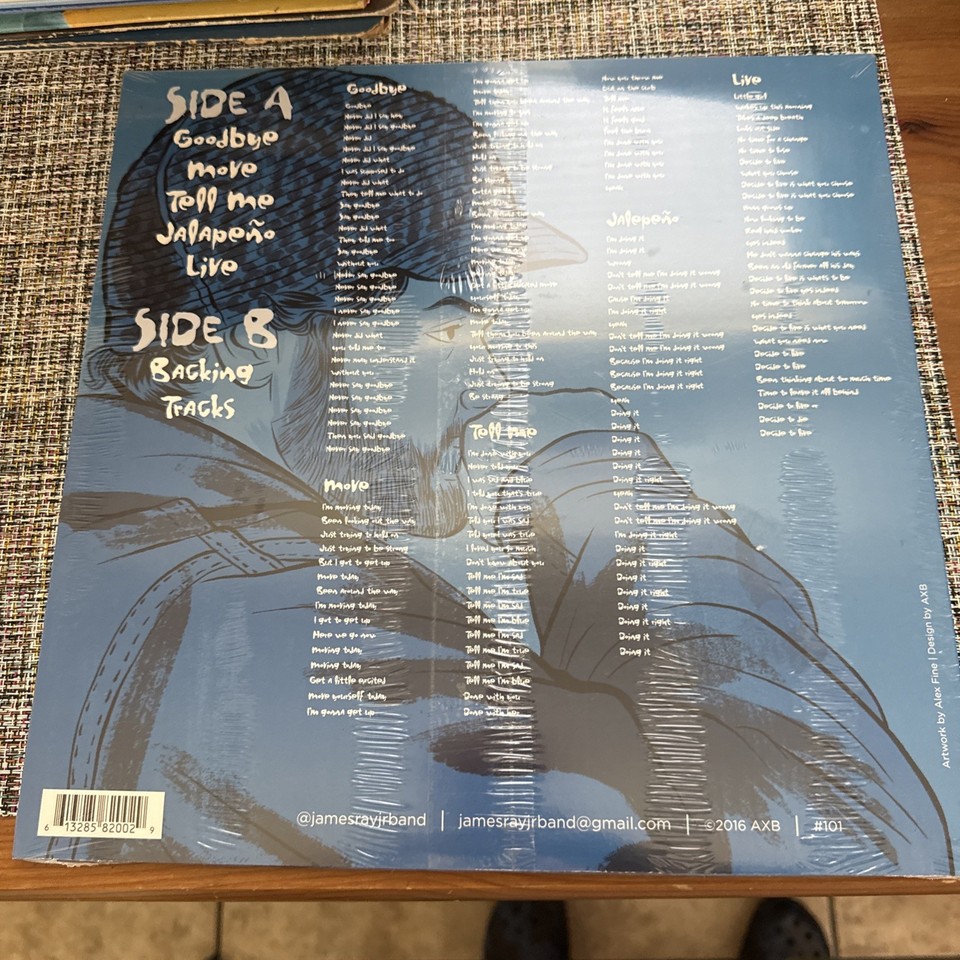 JAMES RAY JR s/t AXB101 LP Vinyl SEALED 2016 | eBay