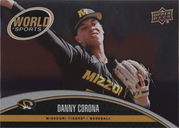 2025 Upper Deck World of Sports - Danny Corona #109 Silver Foil (RC ...