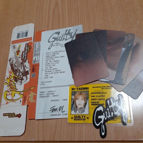 Shinee Taemin Guilty Archive Box Assortment | eBay