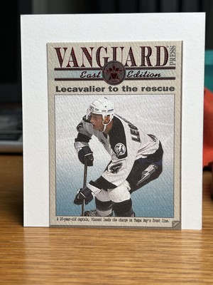 2000-01 Pacific Vanguard Vanguard Press Vincent Lecavalier #19 | eBay