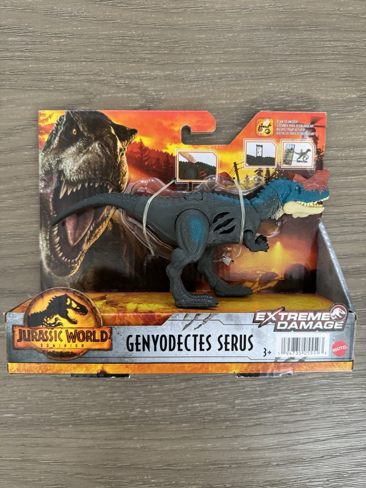 Jurassic World Dominion Extreme Damage Genyodectes Serus Action Figure ...