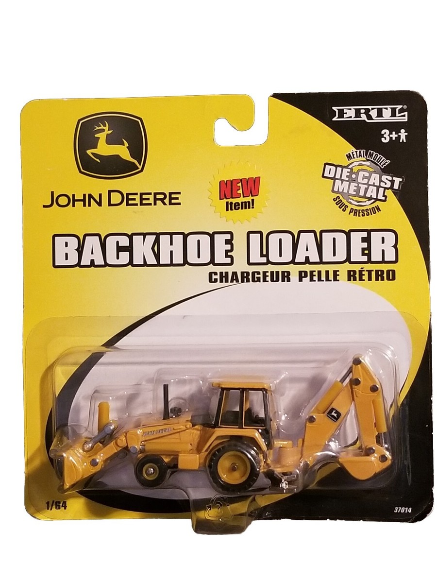 John Deere Toy Backhoe Loader A Replex Die Cast Model Of A Manitou