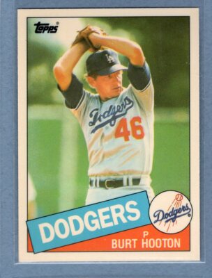 1985 Topps Tiffany #201 Burt Hooton NM | eBay