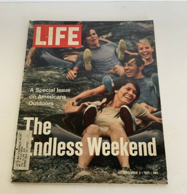LIFE Magazine: Special Issue on Americans Outdoors September 3rd 1971 ...