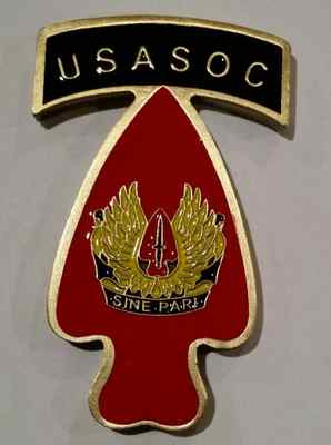 USASOC United States Army Special Operations Command Sine Pari 2.25" | eBay